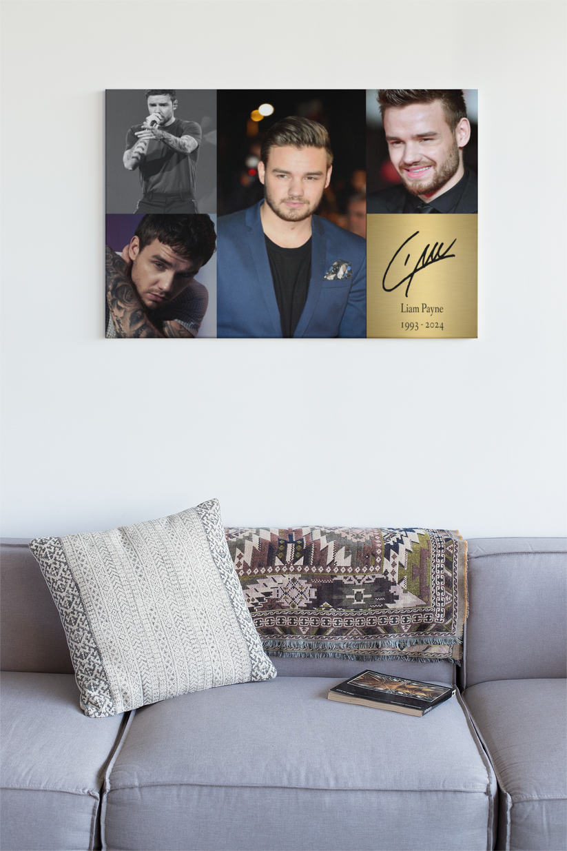 Liam Payne One Direction 1d Reproduction Signature Memorial Acrylic Gl ...